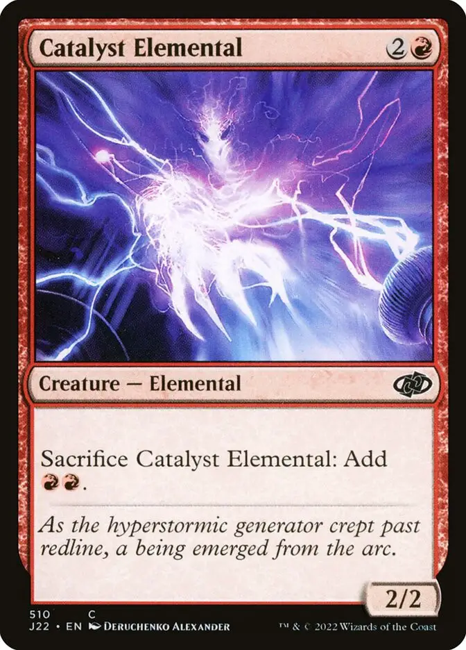 Catalyst Elemental • Creature — Elemental (Jumpstart 2022) - MTG Assist