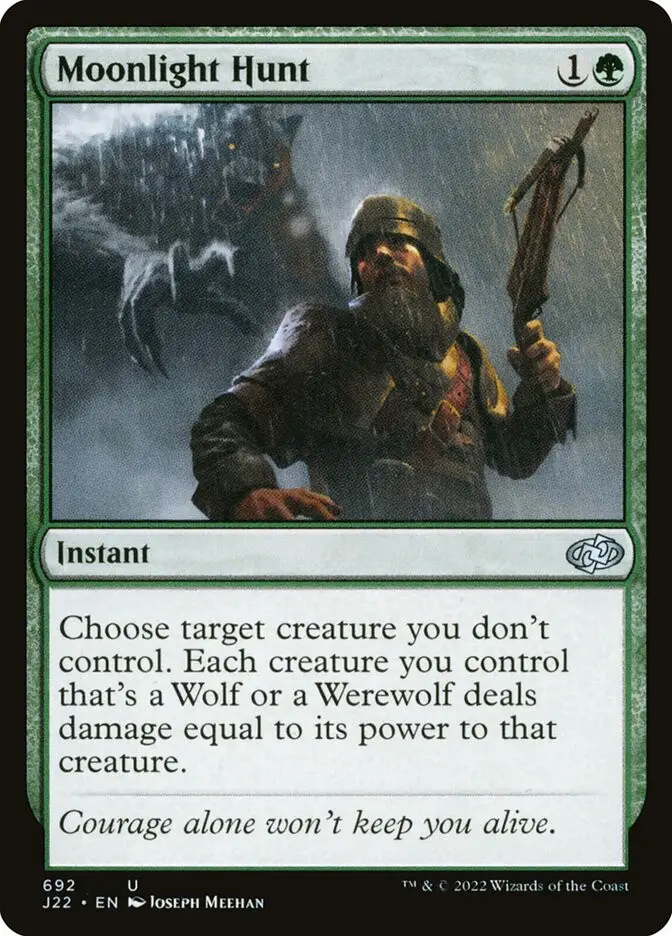 Moonlight Hunt • Instant (Jumpstart 2022) - MTG Assist