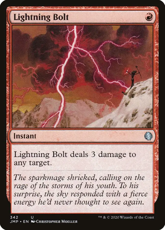 Lightning Bolt • Instant (Jumpstart) - MTG Assist