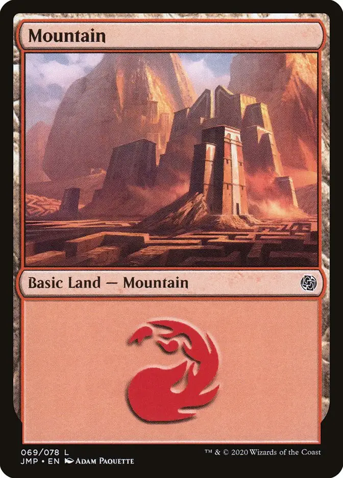 Mountain • Basic Land — Mountain (Jumpstart) - MTG Assist