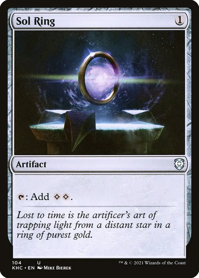 Sol Ring • Artifact (Kaldheim Commander) - MTG Assist