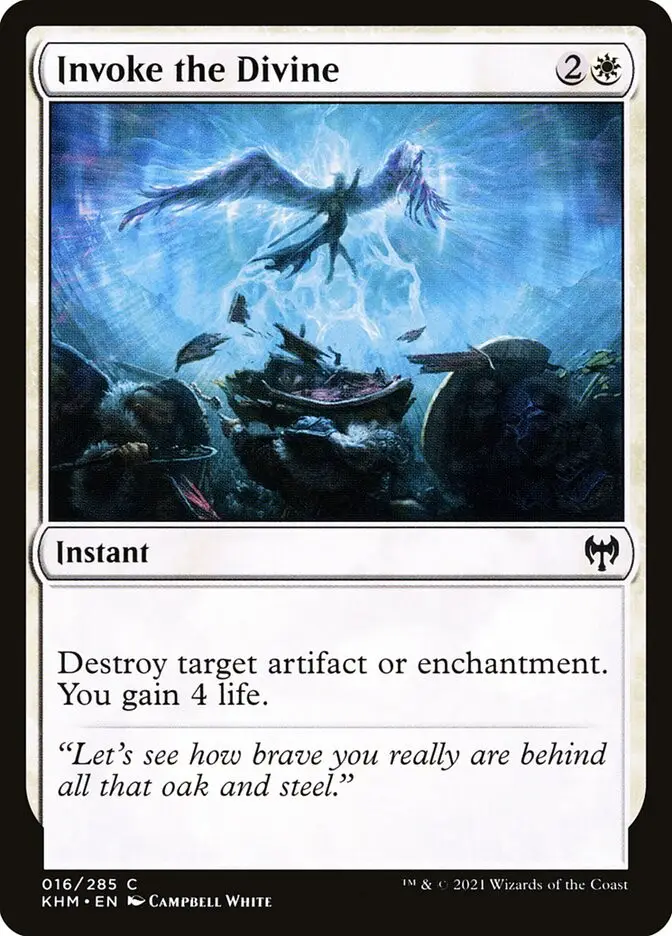 Invoke the Divine • Instant (Kaldheim) - MTG Assist