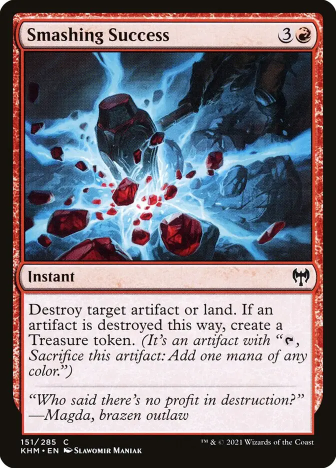 Smashing Success • Instant (Kaldheim) - MTG Assist