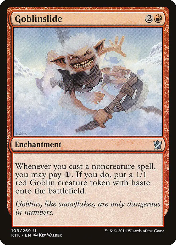Goblinslide • Enchantment (Khans of Tarkir) - MTG Assist
