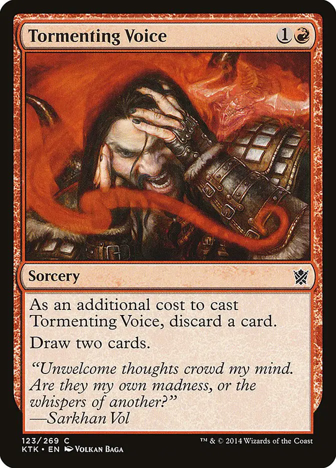 Tormenting Voice rulings - MTG Assist