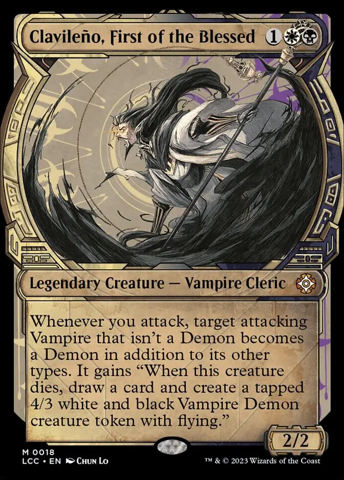 Clavileño, First of the Blessed • Legendary Creature — Vampire Cleric ...
