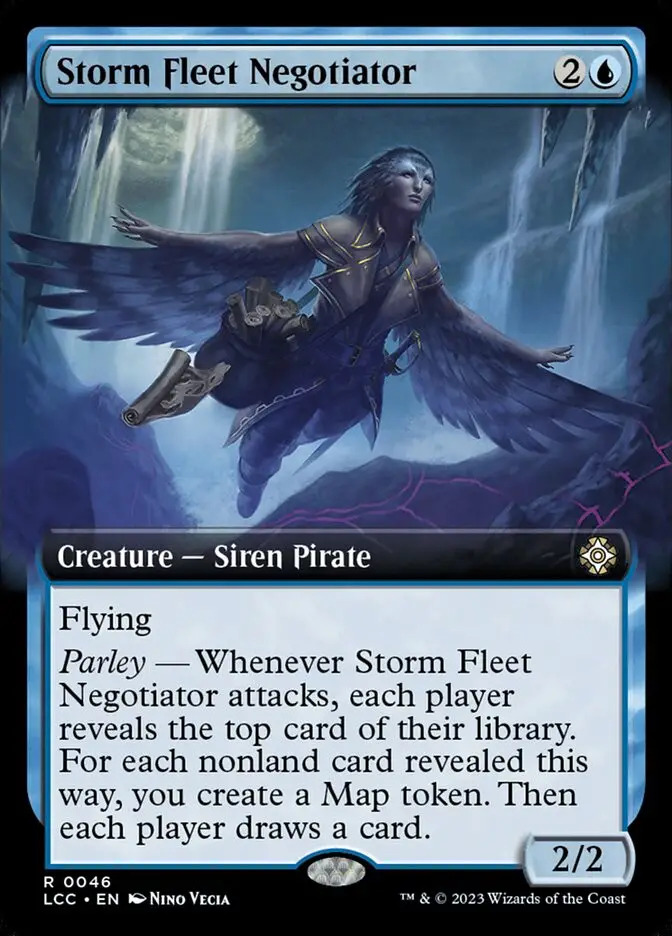 Storm Fleet Negotiator • Creature — Siren Pirate (The Lost Caverns of ...