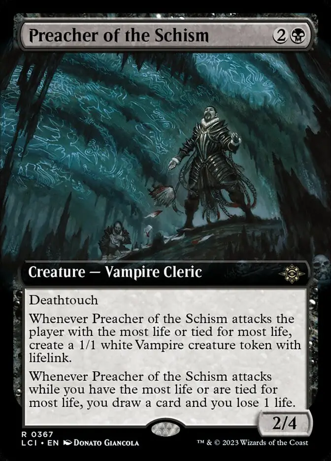 Preacher of the Schism • Creature — Vampire Cleric (The Lost Caverns of ...