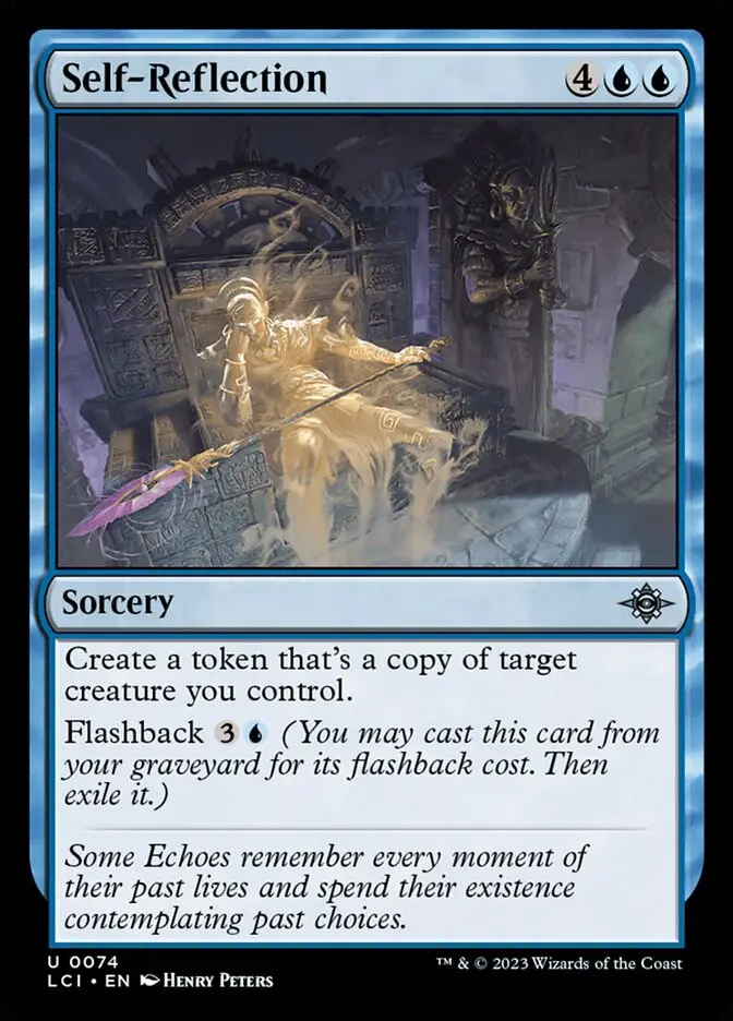 Self-Reflection • Sorcery (The Lost Caverns of Ixalan) - MTG Assist