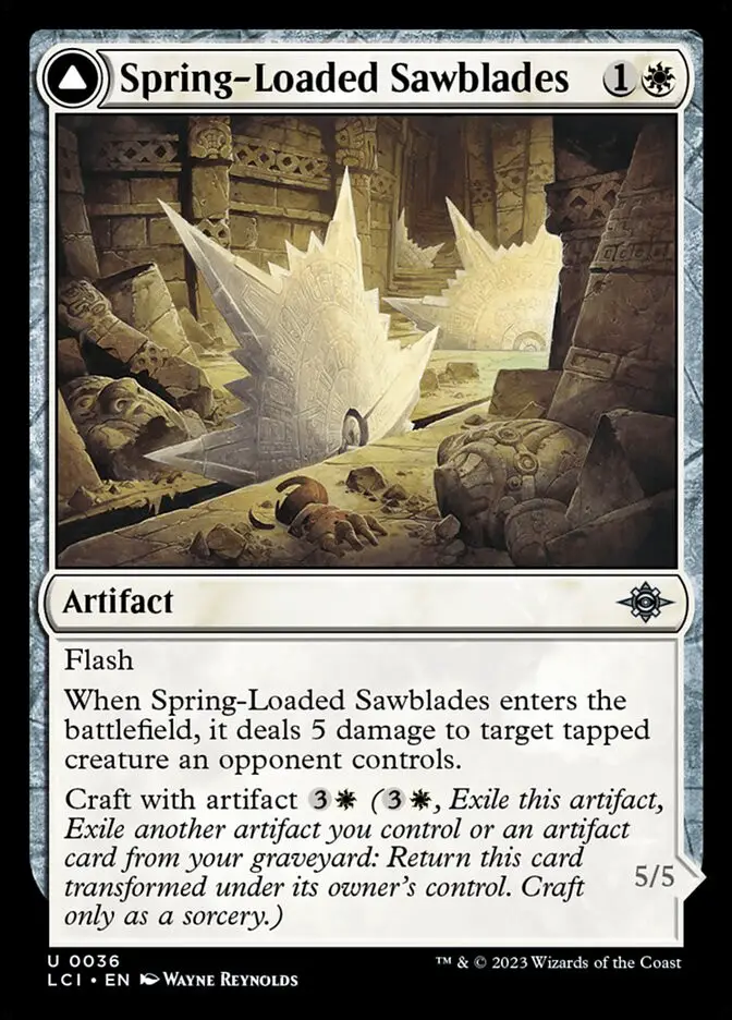 Spring-Loaded Sawblades // Bladewheel Chariot • Artifact // Artifact ...