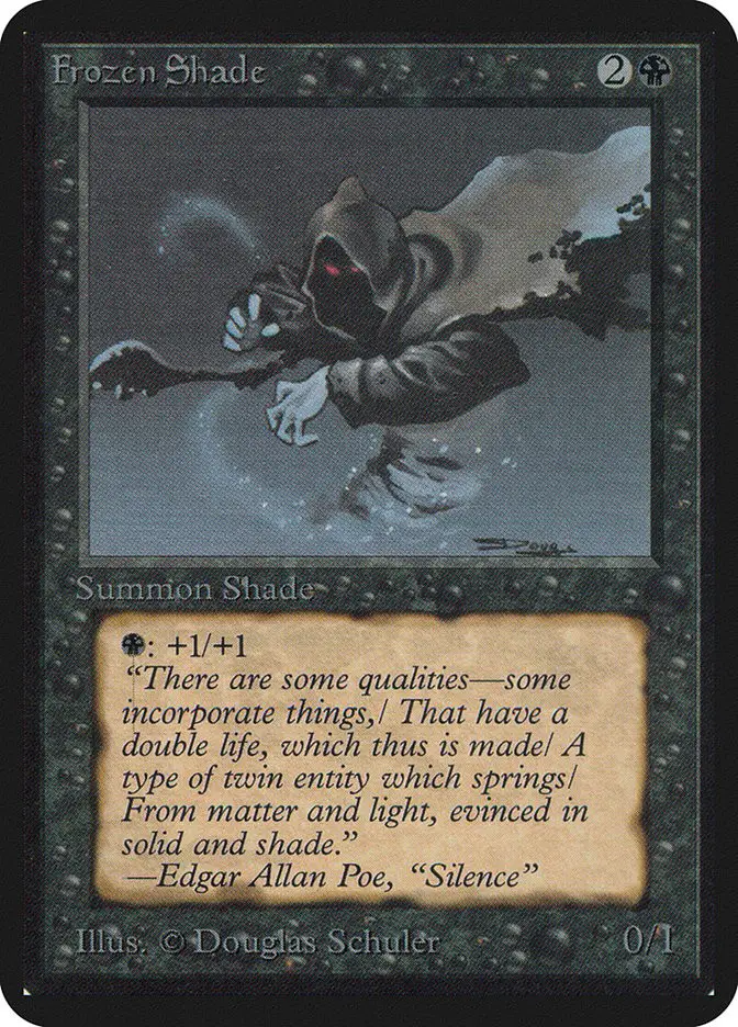 Frozen Shade • Creature — Shade (Limited Edition Alpha) - MTG Assist