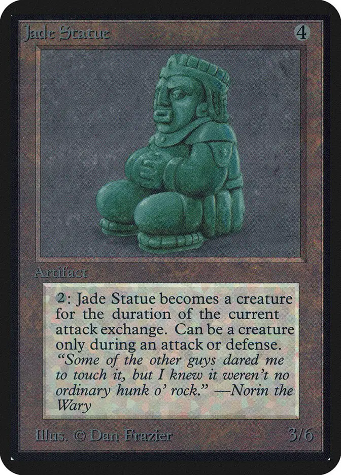 Jade Statue • Artifact (Limited Edition Alpha) - MTG Assist