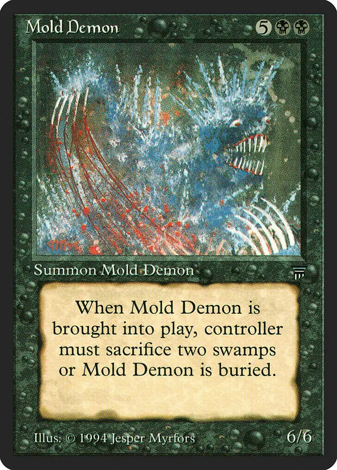 Mold Demon • Creature — Fungus Demon (Legends) - MTG Assist