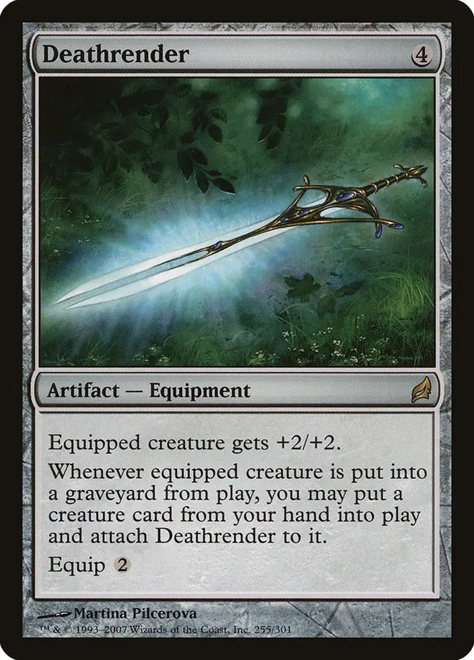 Deathrender • Artifact — Equipment (Lorwyn) - MTG Assist