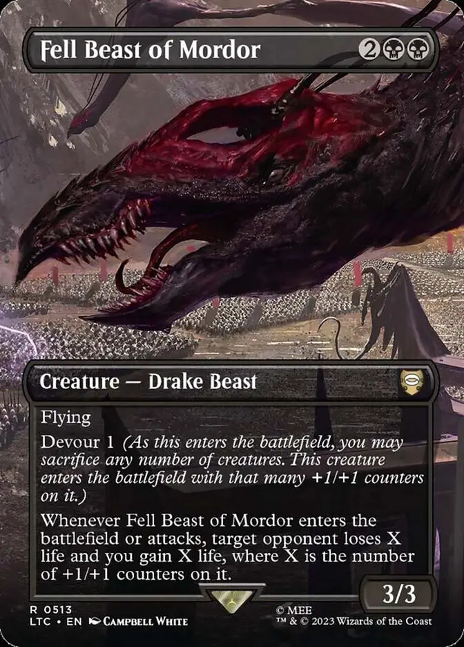 Fell Beast of Mordor • Creature — Drake Beast (Tales of Middle-earth ...