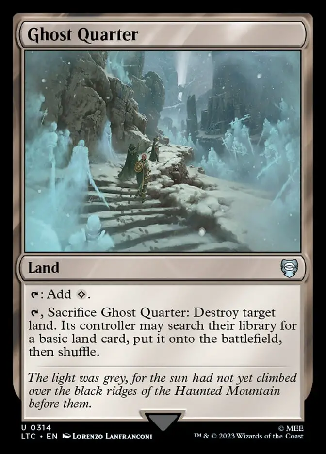 Ghost Quarter • Land (Tales of Middle-earth Commander) - MTG Assist