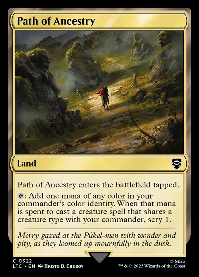 Path of Ancestry • Land (Tales of Middle-earth Commander) - MTG Assist