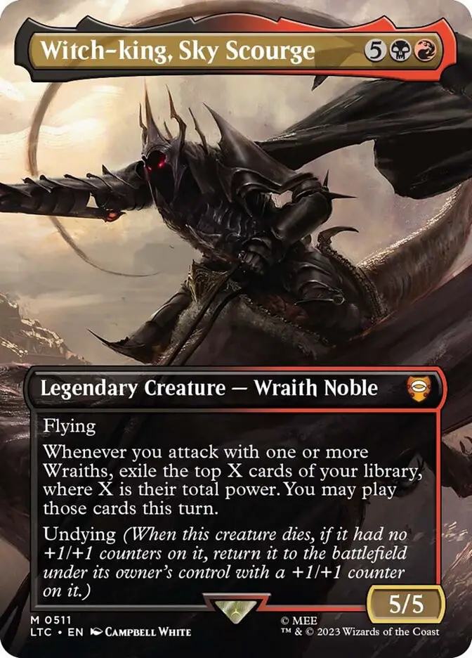Witch-king, Sky Scourge • Legendary Creature — Wraith Noble (Tales of ...
