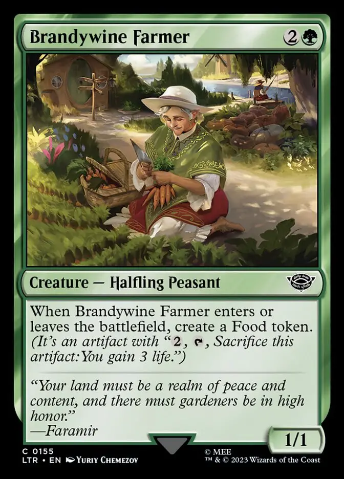 Brandywine Farmer • Creature — Halfling Peasant (The Lord of the Rings ...