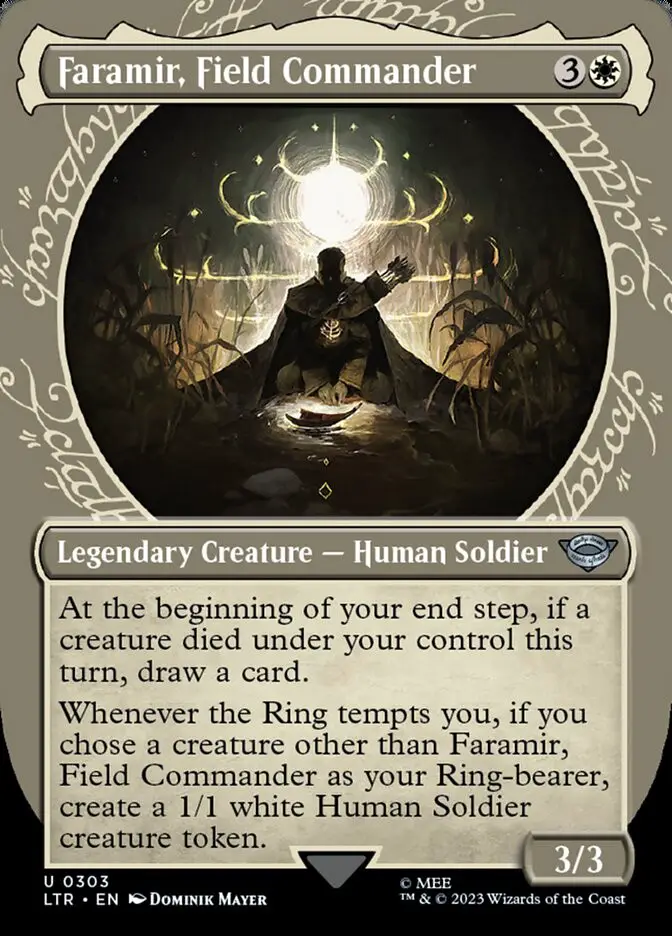 Faramir, Field Commander • Legendary Creature — Human Soldier (The Lord ...