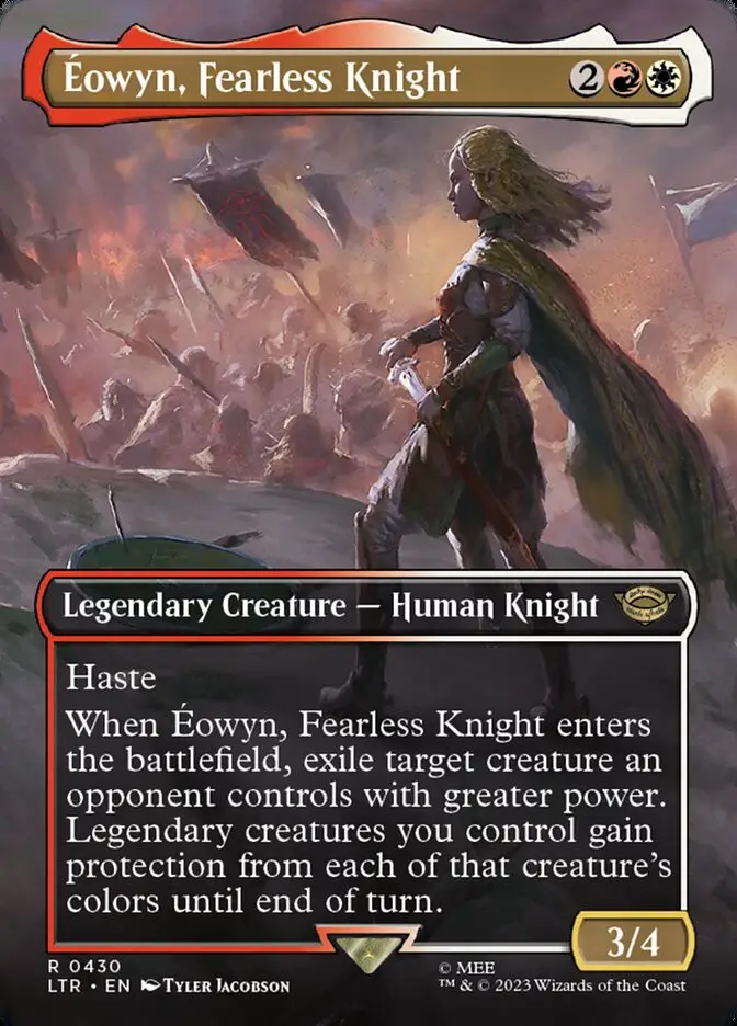 Éowyn, Fearless Knight • Legendary Creature — Human Knight (The Lord of ...
