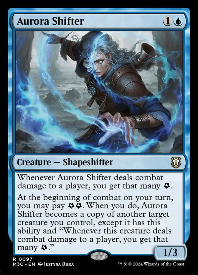 Aurora Shifter • Creature — Shapeshifter (Modern Horizons 3 Commander ...