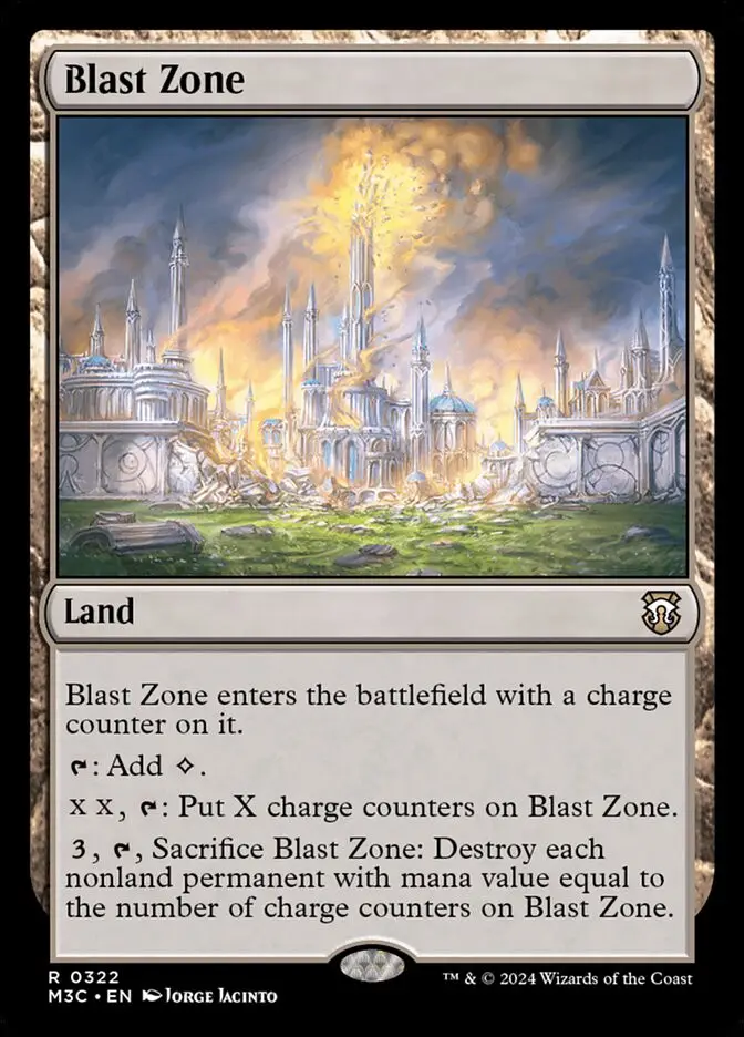 Blast Zone • Land (Modern Horizons 3 Commander) - MTG Assist