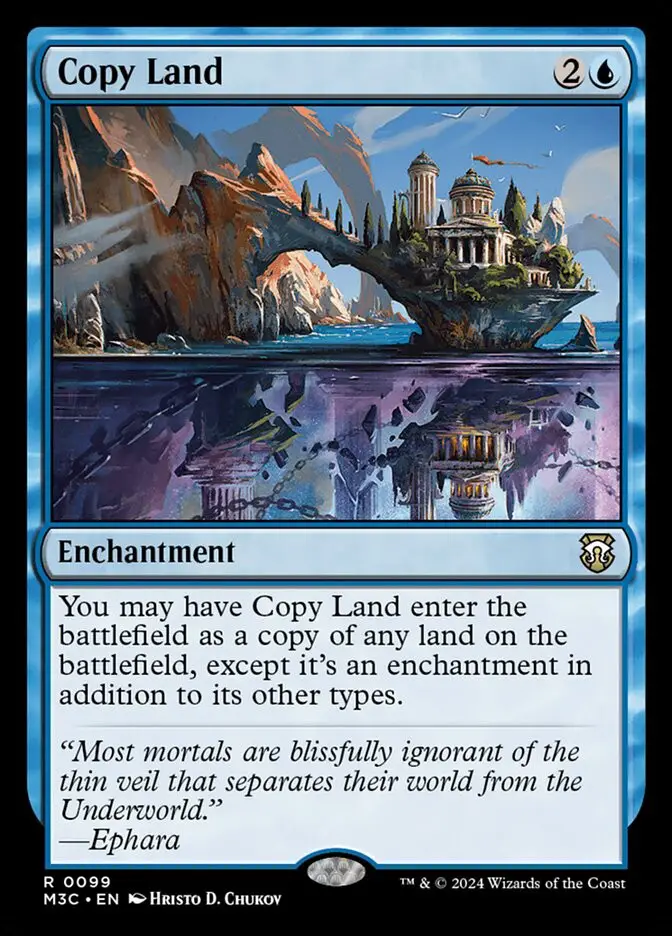 Copy Land • Enchantment (Modern Horizons 3 Commander) - MTG Assist