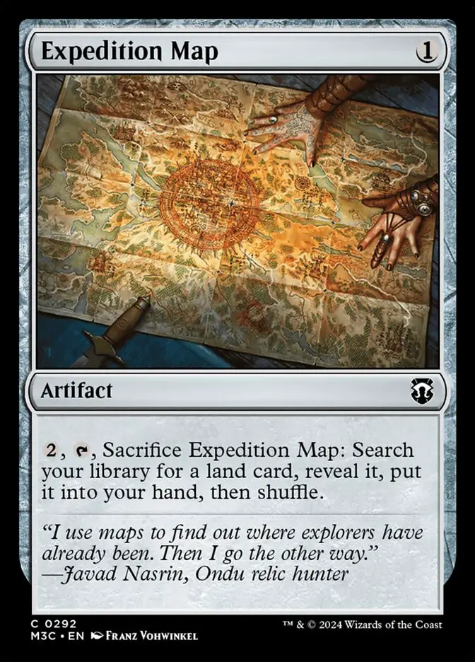 Expedition Map • Artifact (Modern Horizons 3 Commander) - MTG Assist