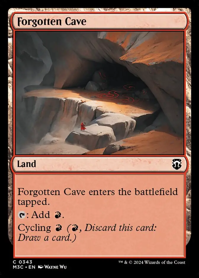 Forgotten Cave • Land (Modern Horizons 3 Commander) - MTG Assist