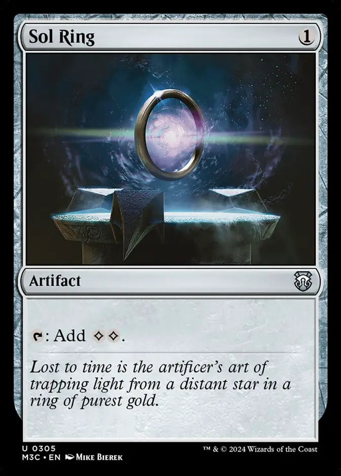 Sol Ring • Artifact (Modern Horizons 3 Commander) - MTG Assist