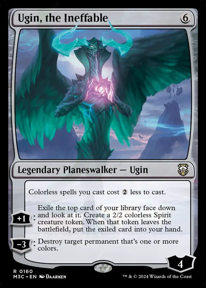 Ugin, the Ineffable • Legendary Planeswalker — Ugin (Modern Horizons 3 ...