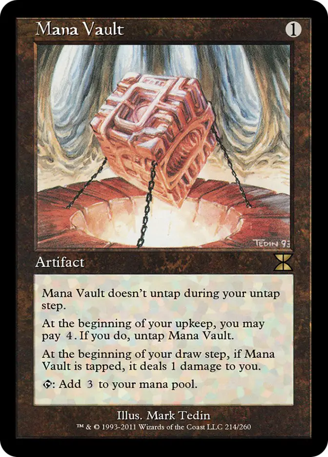Mana Vault • Artifact (Masters Edition IV) - MTG Assist