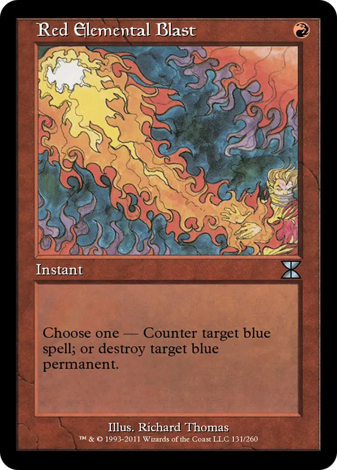 Red Elemental Blast sets and printings - MTG Assist
