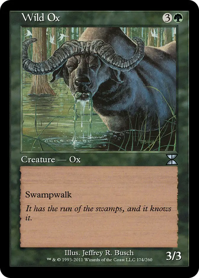 Wild Ox • Creature — Ox (Masters Edition IV) - MTG Assist