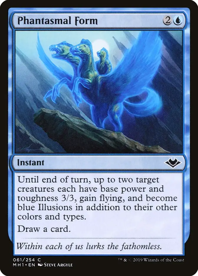 Phantasmal Form • Instant (Modern Horizons) - MTG Assist