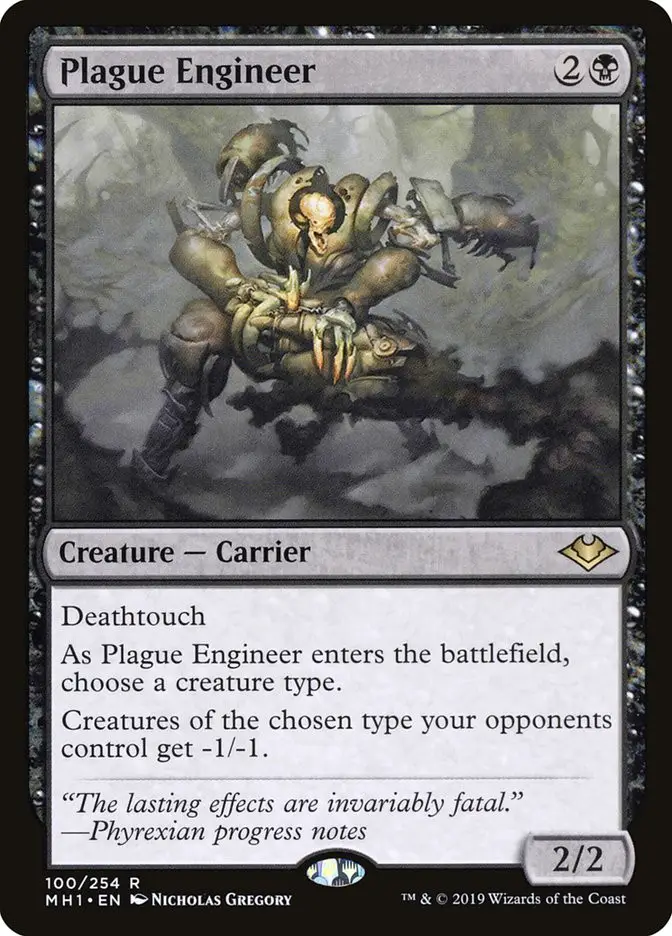Plague Engineer • Creature — Phyrexian Carrier (Modern Horizons) - MTG ...