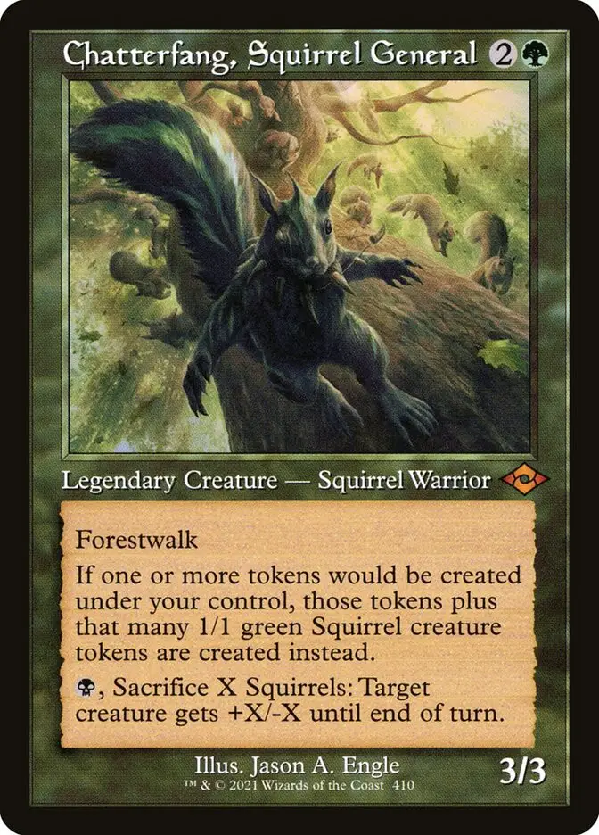 Chatterfang, Squirrel General formats and legalities - MTG Assist