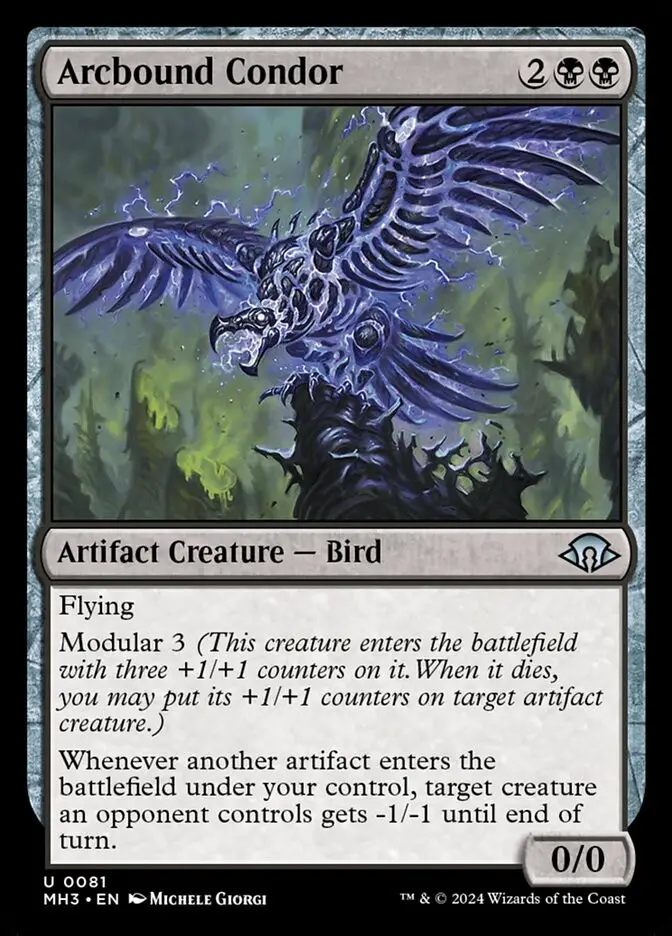 Arcbound Condor • Artifact Creature — Bird (Modern Horizons 3) - MTG Assist