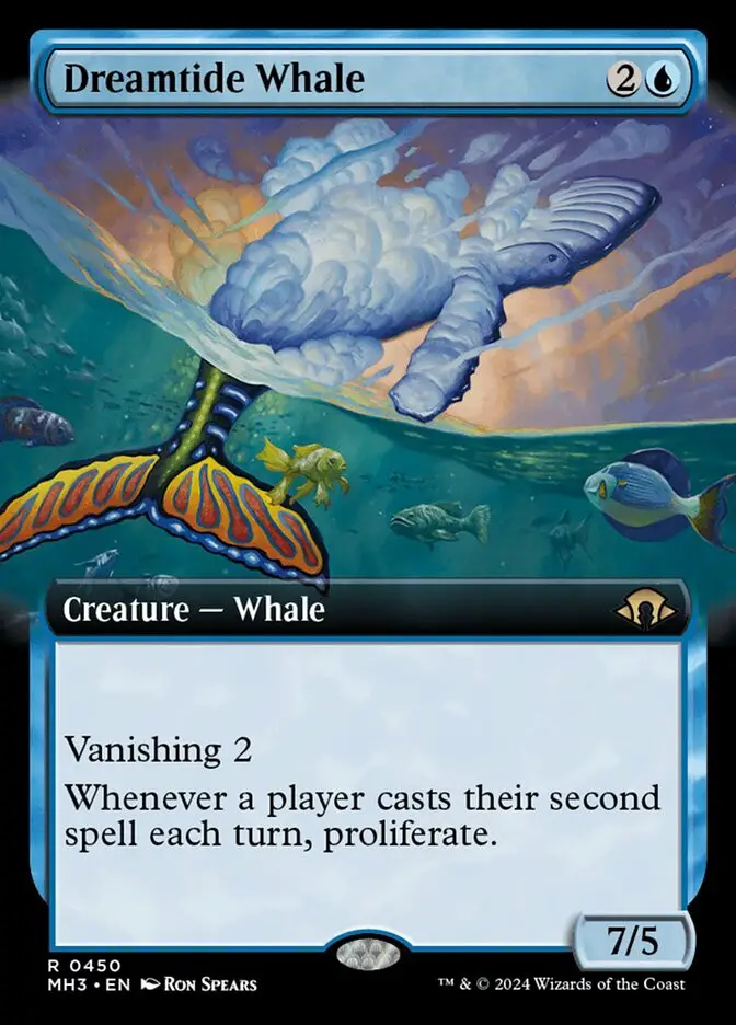 Dreamtide Whale • Creature — Whale (Modern Horizons 3) - MTG Assist