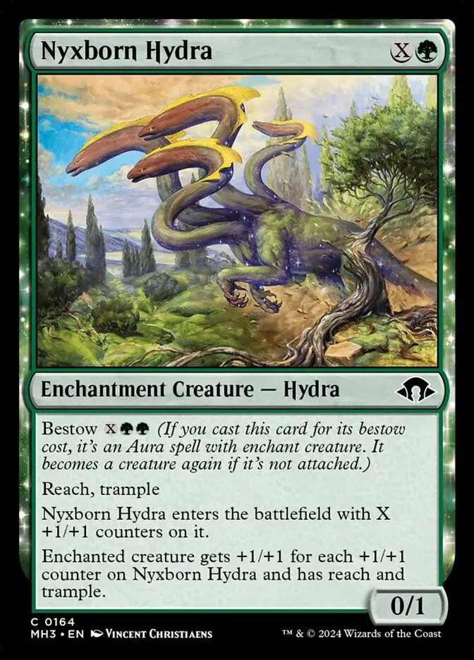 Nyxborn Hydra • Enchantment Creature — Hydra (Modern Horizons 3) - MTG ...