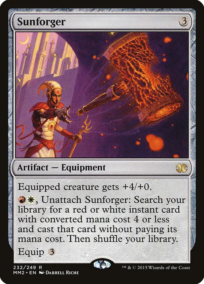 Sunforger • Artifact — Equipment (Modern Masters 2015) - MTG Assist