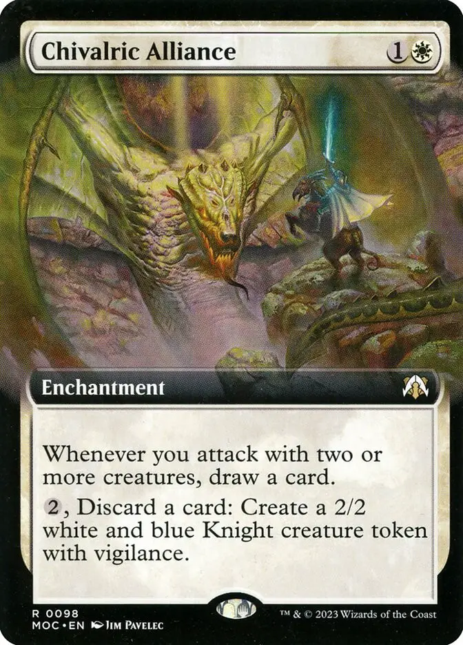Chivalric Alliance • Enchantment (March of the Machine Commander) - MTG ...