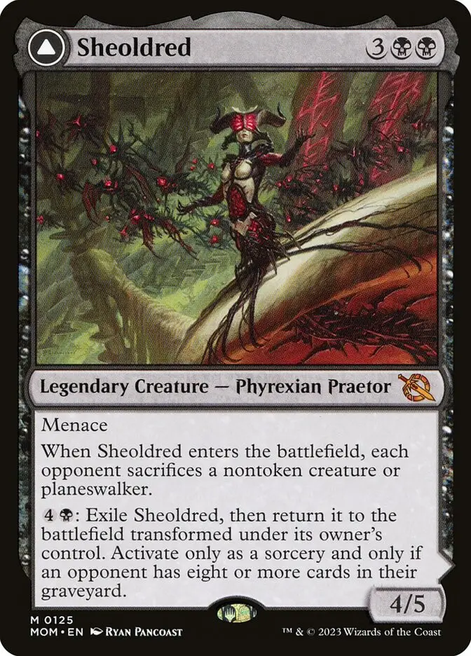 Sheoldred // The True Scriptures • Legendary Creature — Phyrexian ...