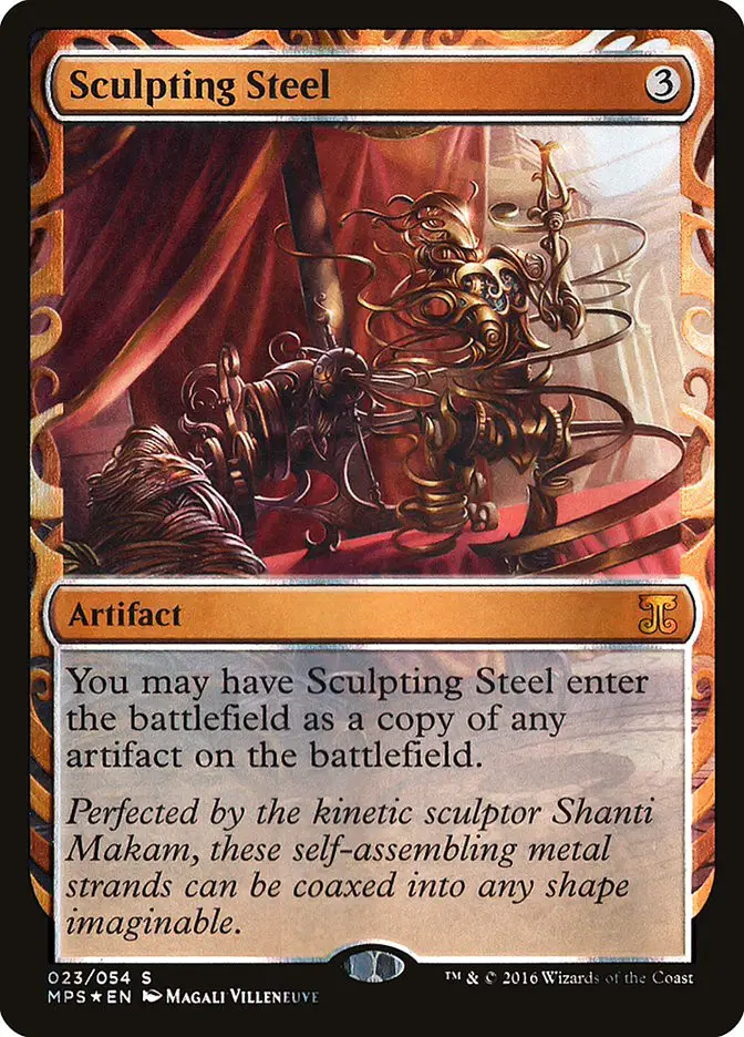 Sculpting Steel • Artifact (Kaladesh Inventions) - MTG Assist