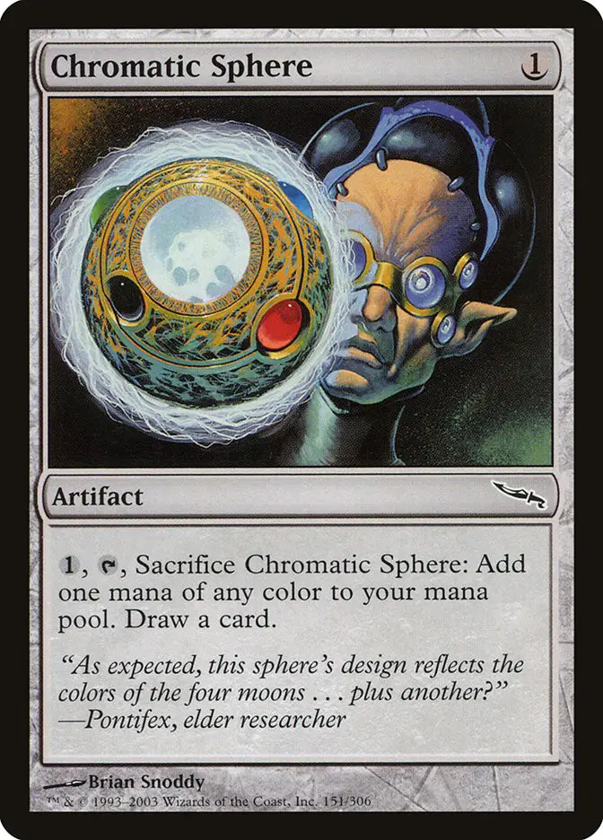 Chromatic Sphere • Artifact (Mirrodin) - MTG Assist