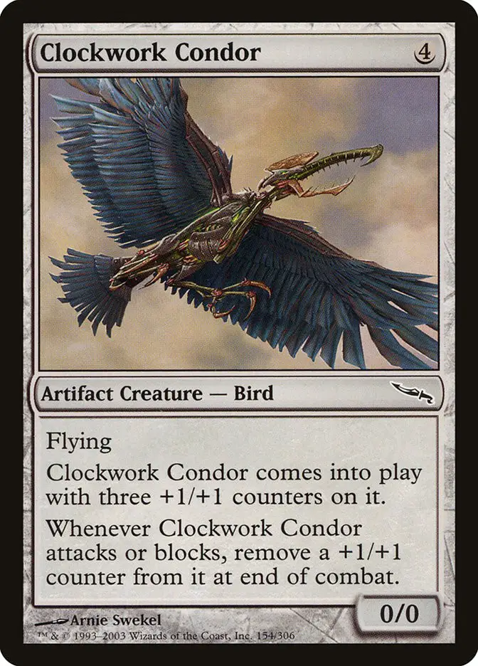 Clockwork Condor • Artifact Creature — Bird (Mirrodin) - MTG Assist