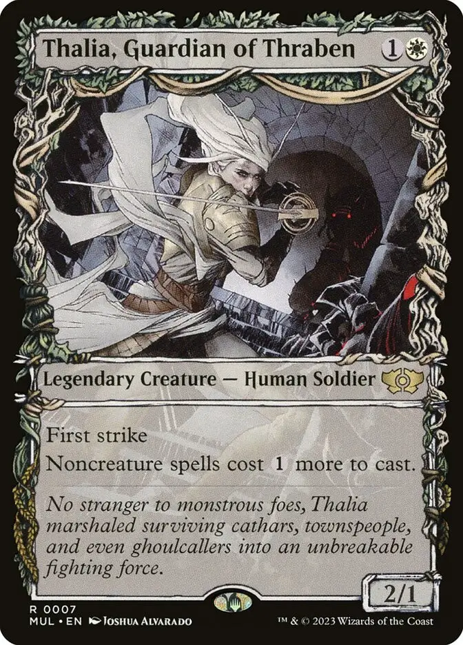 Thalia, Guardian of Thraben • Legendary Creature — Human Soldier ...