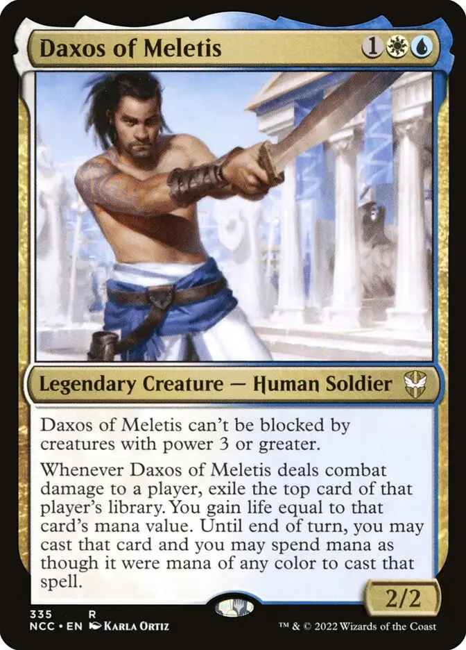 Daxos of Meletis • Legendary Creature — Human Soldier (New Capenna ...