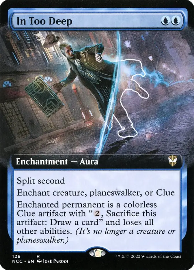 In Too Deep • Enchantment — Aura (New Capenna Commander) - MTG Assist